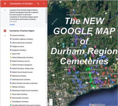Map of Durham Region
